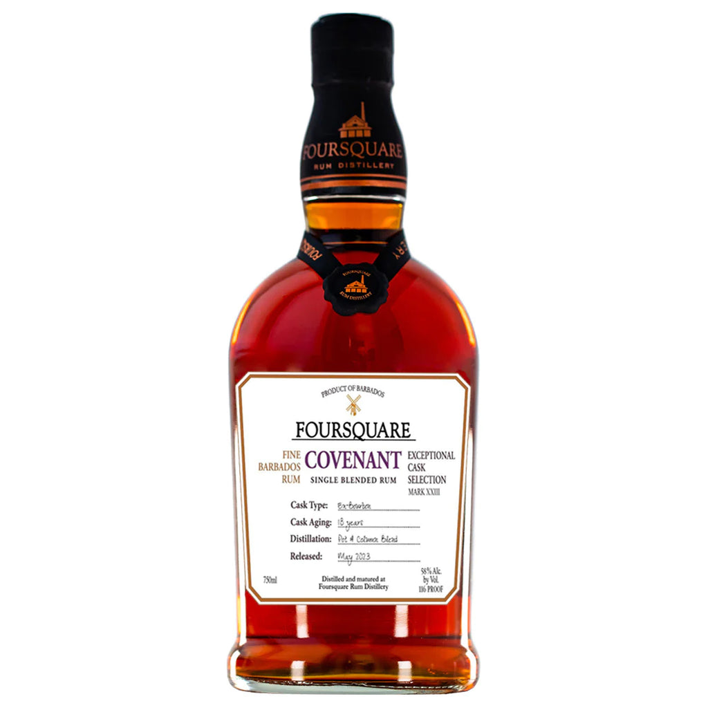 Foursquare Covenant 18 Year Rum – Chips Liquor