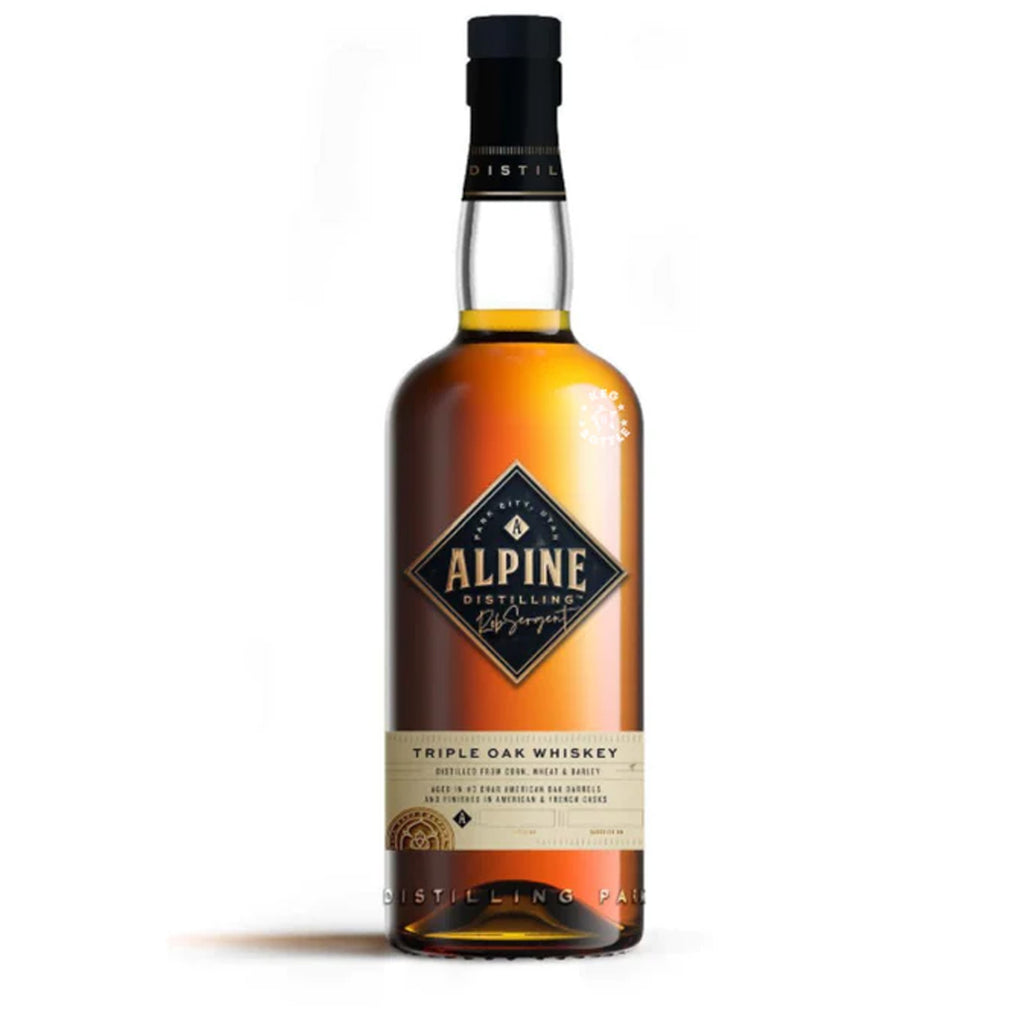 Alpine Blended Triple Oak American Whiskey – Chips Liquor