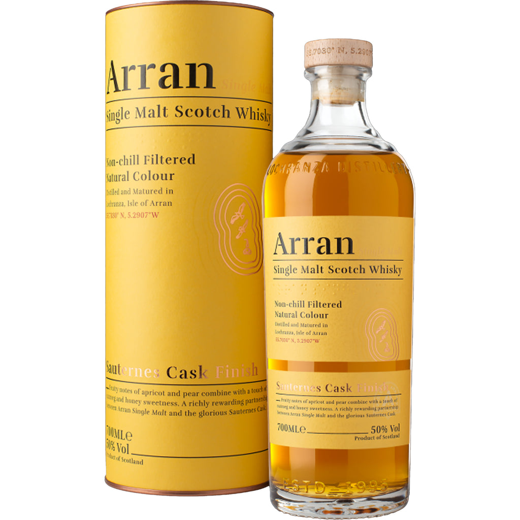 Arran Sauternes Cask Finish Scotch Whisky – Chips Liquor
