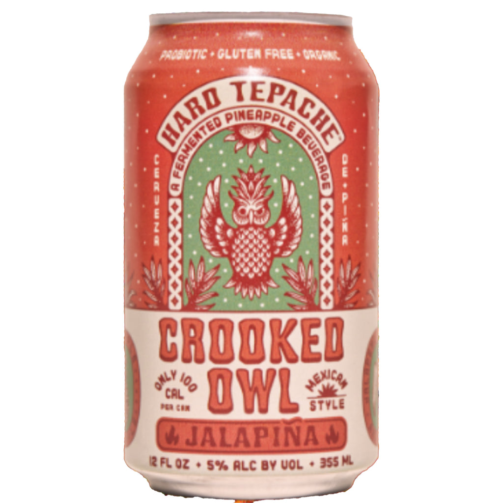 Crooked Owl Jalapiña Hard Tepache (6-Pack) – Chips Liquor