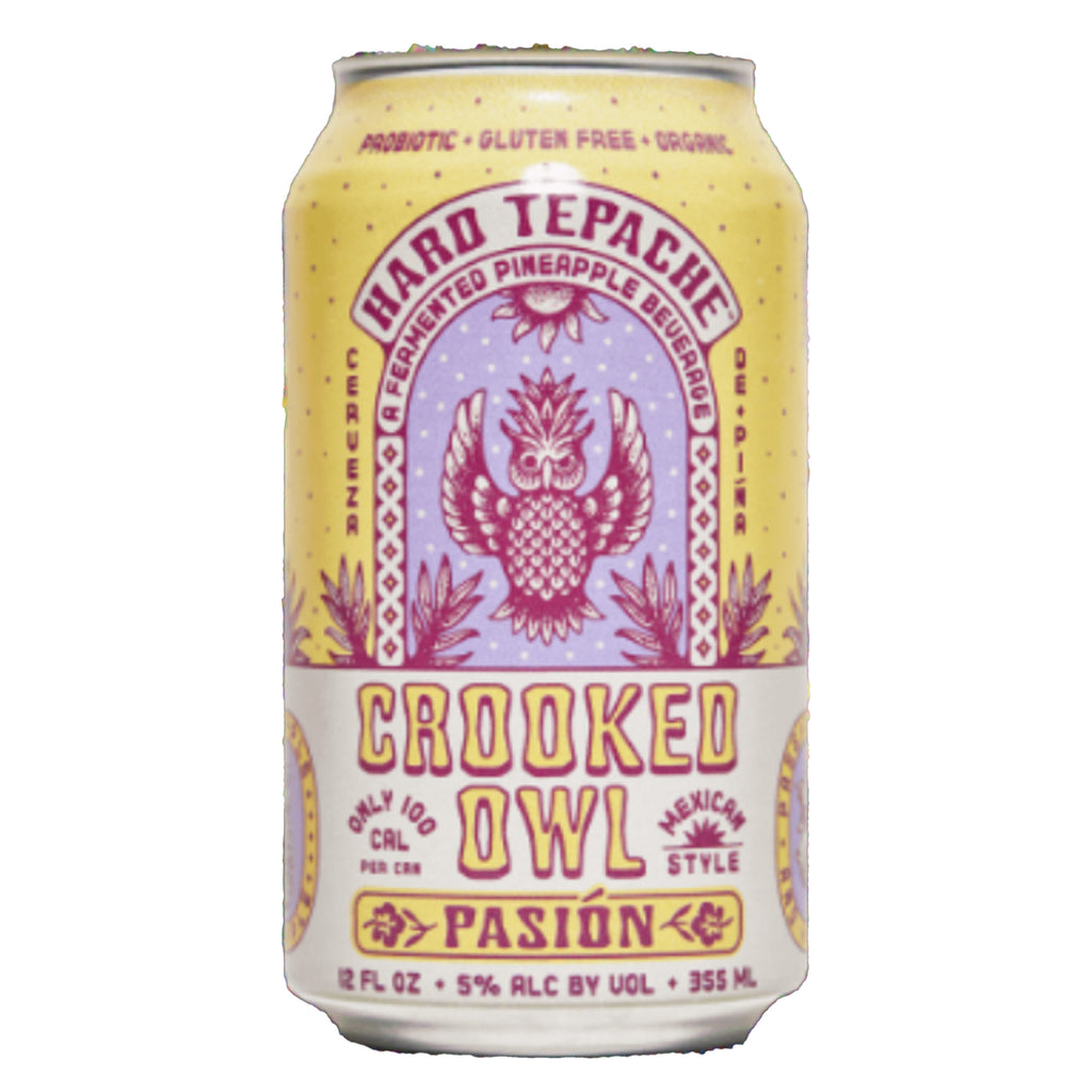 Crooked Owl Pasión Hard Tepache (6-Pack) – Chips Liquor