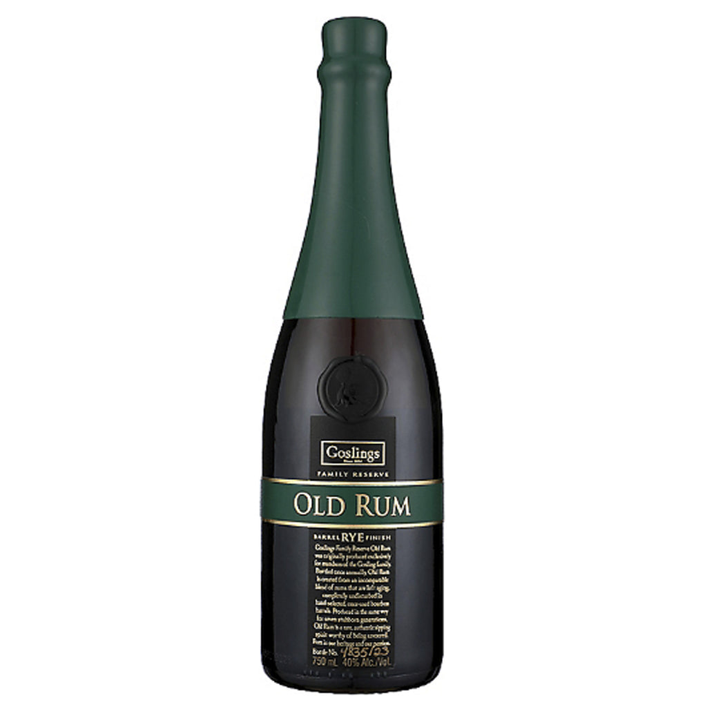 Goslings Old Rum Family Reserve Barrel Rye Finish – Chips Liquor