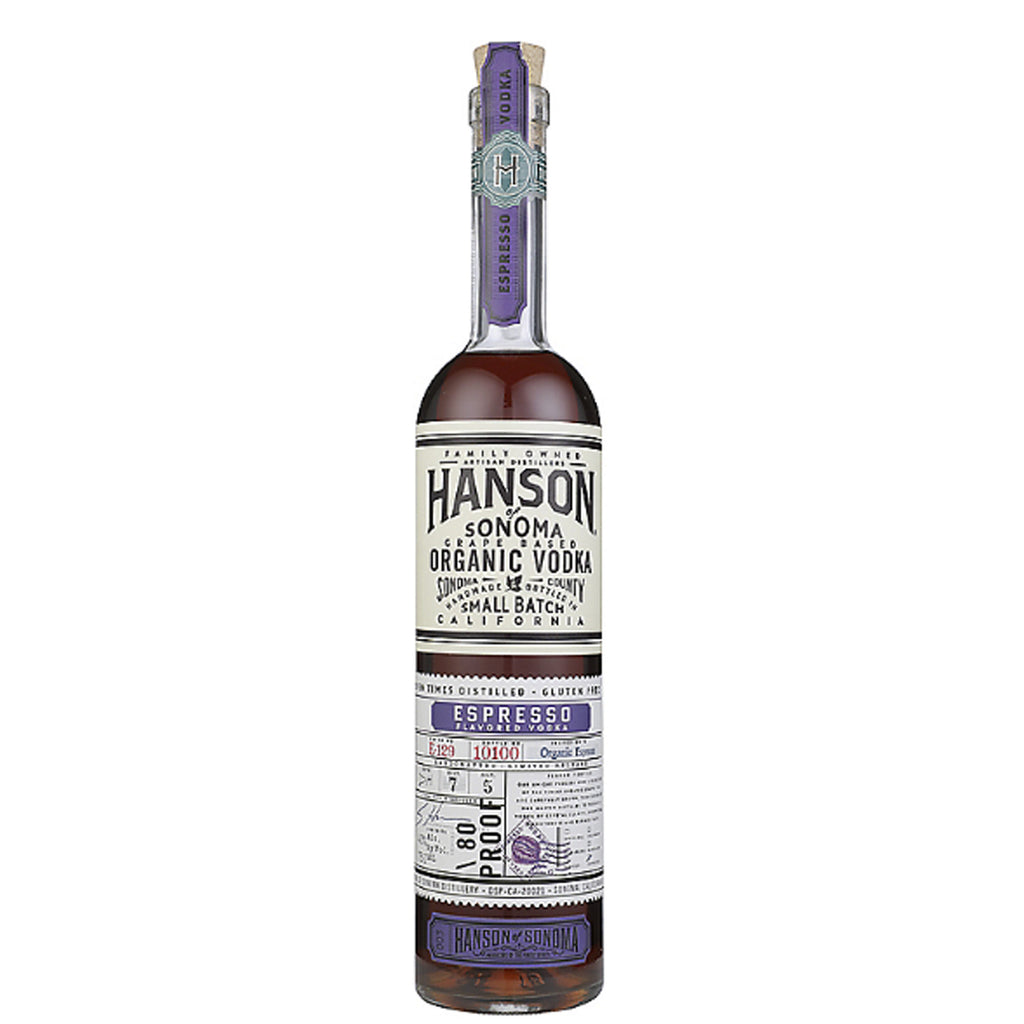 Hanson of Sonoma Expresso Vodka – Chips Liquor