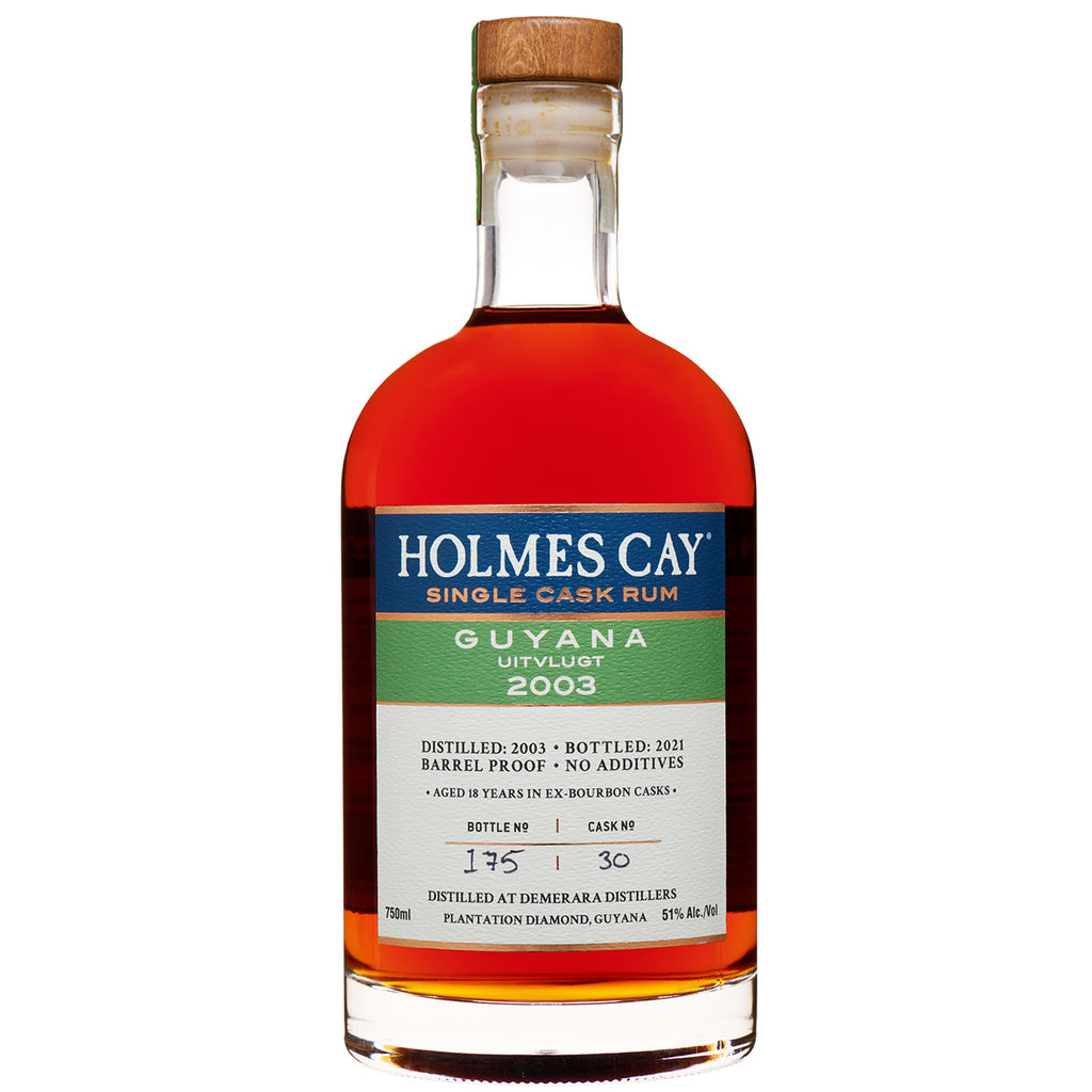 Holmes Cay Guyana Uitvlugt 2003 Rum – Chips Liquor