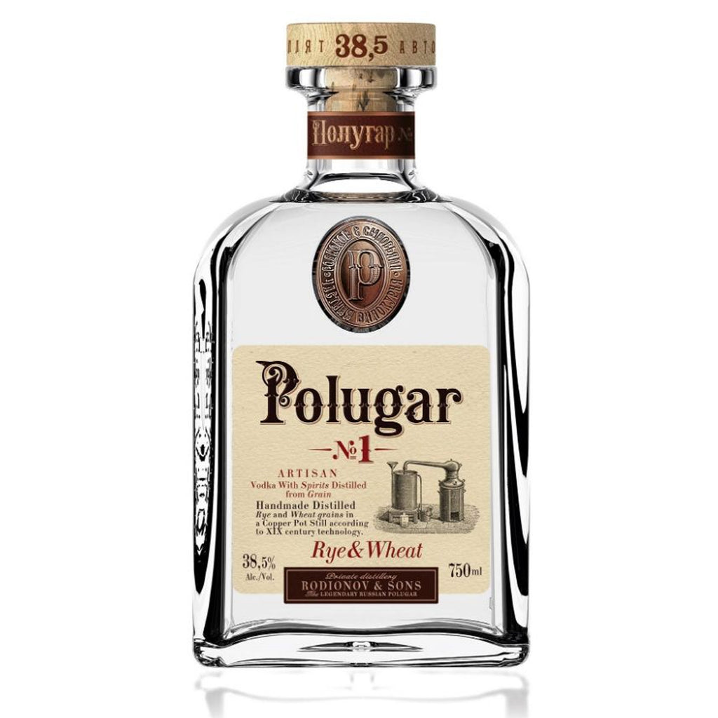 Polugar No.1 Rye & Wheat Vodka – Chips Liquor