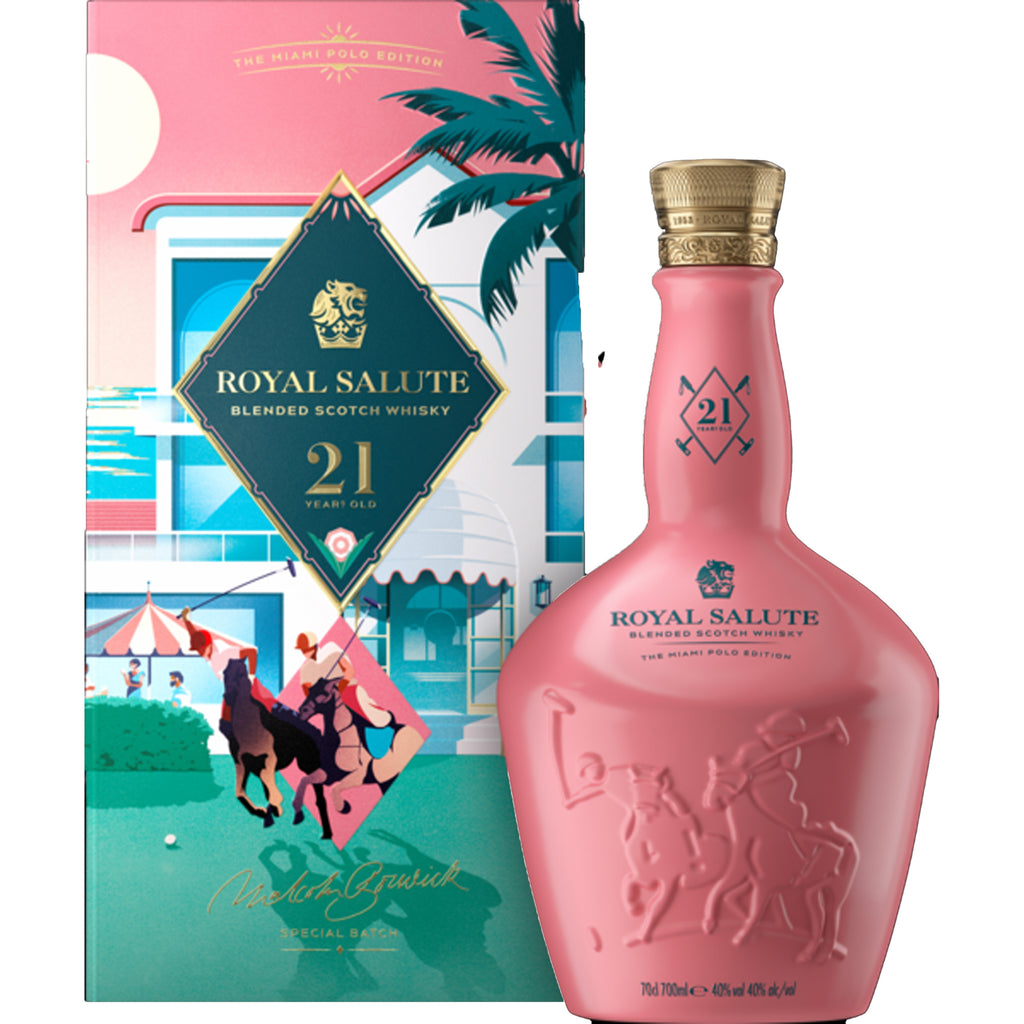 Chivas Regal Royal Salute 21 Year Miami Polo Edition – Chips Liquor