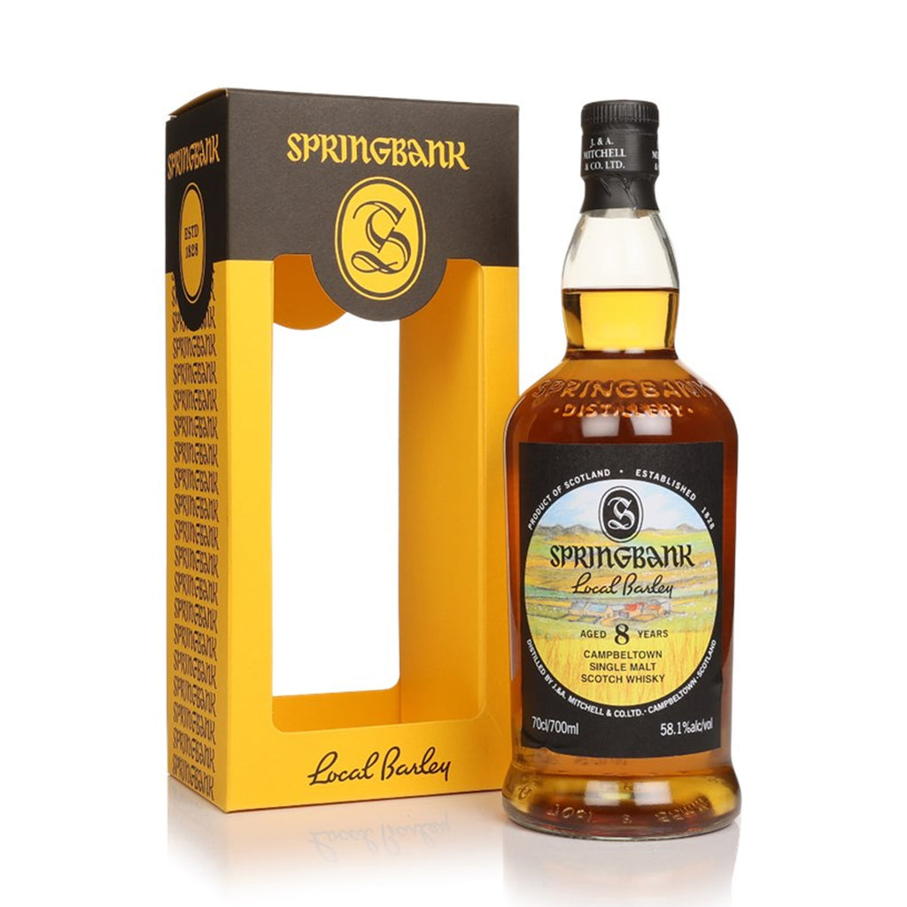 Springbank Local Barley 8 Year Scotch Whisky – Chips Liquor