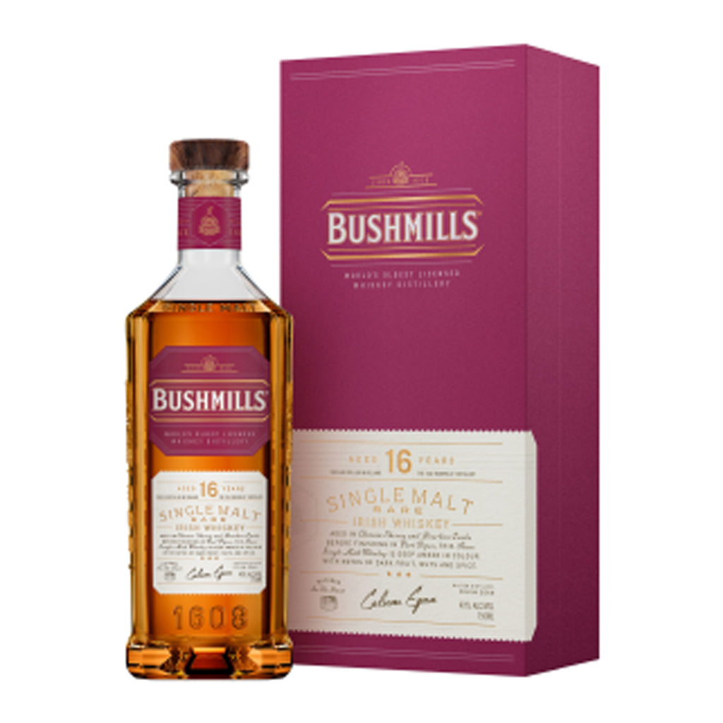 Bushmills 16 Year Old Single Malt Irish Whiskey – Chips Liquor