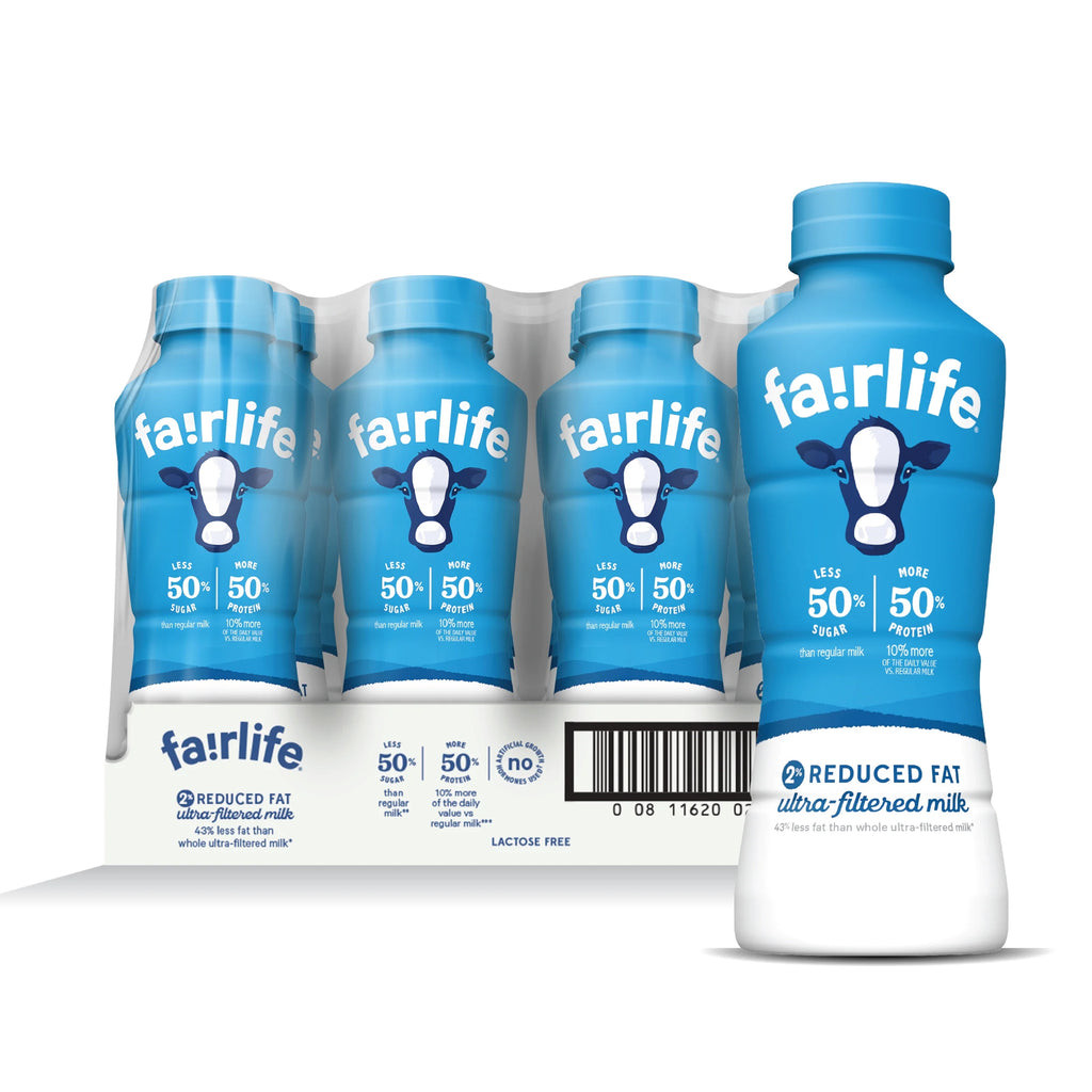 fairlife 2% Reduced Fat Ultra-filtered Milk, 14 fl oz, 12 Pack – Chips ...