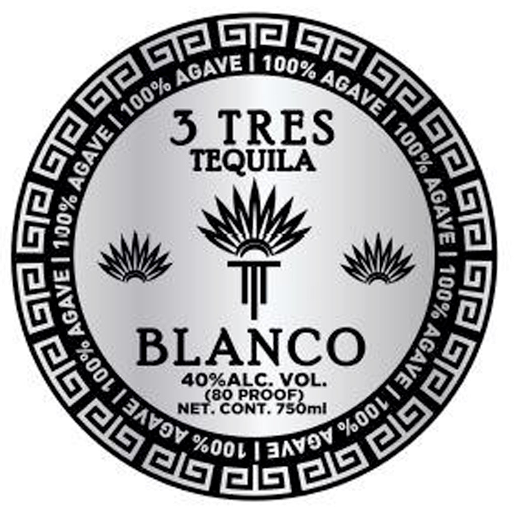 3 Tres Blanco Tequila – Chips Liquor