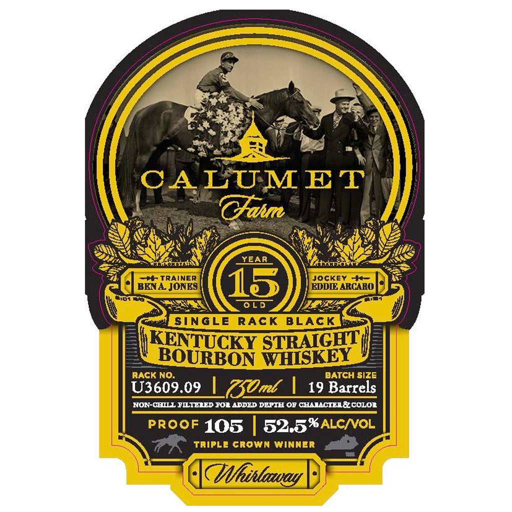Calumet Single Rack Straight Bourbon Whiskey 15yr – Chips Liquor