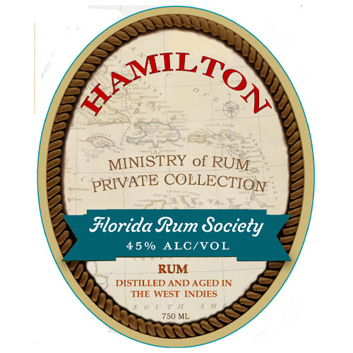 Hamilton Florida Rum Society Rum – Chips Liquor