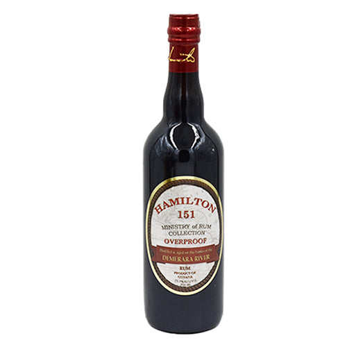 Hamilton Demerara 151 Overproof Rum – Chips Liquor