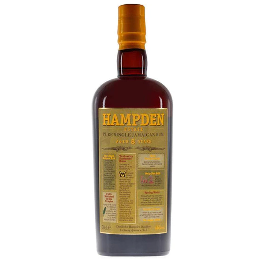 Hampden Estate 8 Year Oak Cask Aged Single Jamaican Rum – Chips Liquor