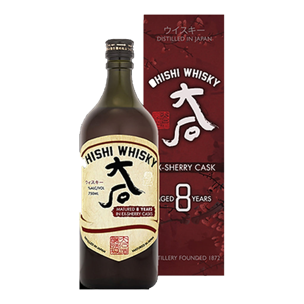Ohishi Distillery 8 Year Sherry Casks Japanese Whisky – Chips Liquor