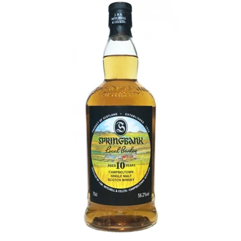 Springbank 10 Year Local Barley Cask Strength Campbeltown Scotch Whisk ...