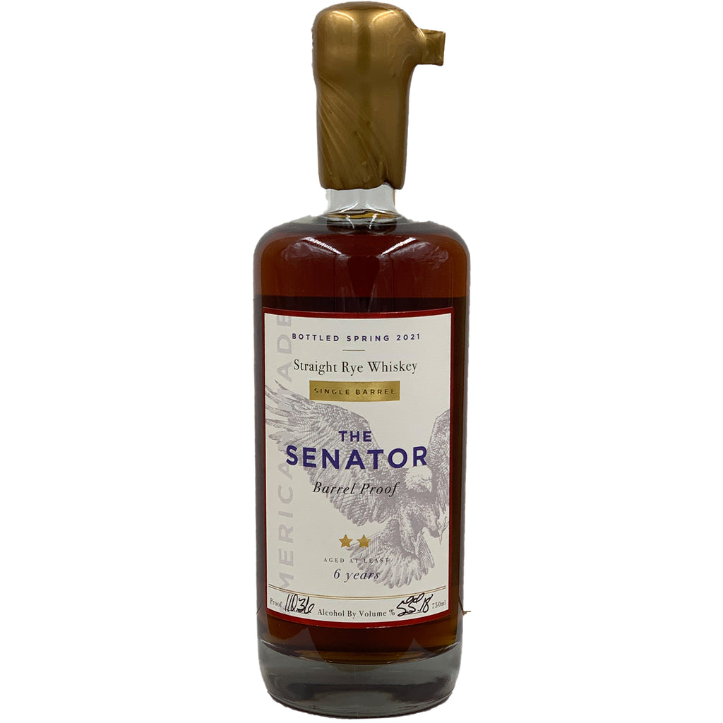 The Senator Single Barrel 6 Year Rye – Chips Liquor