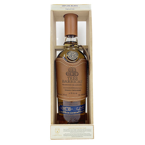 Tres Barricas Anejo Tequila – Chips Liquor